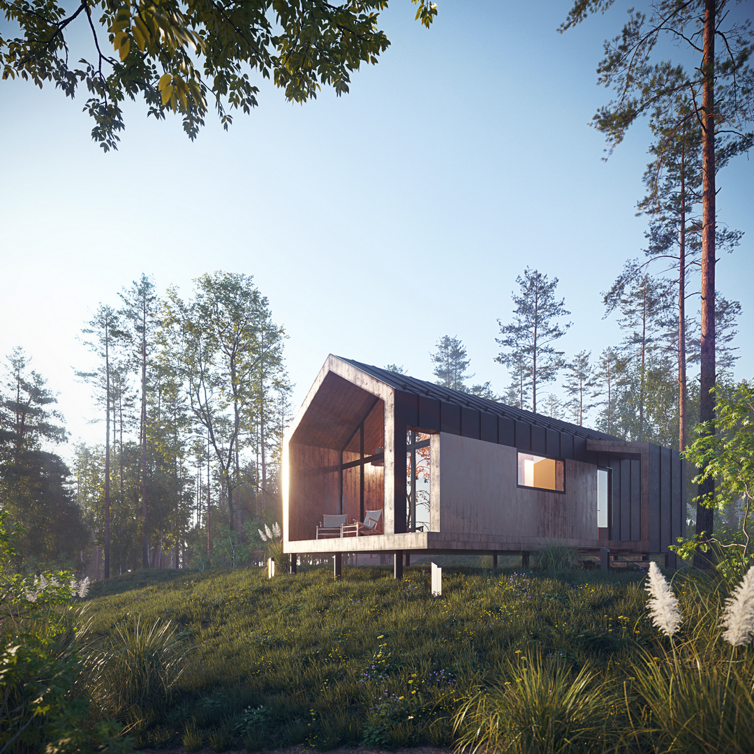 Барнхаус 82 м2 | Simply House